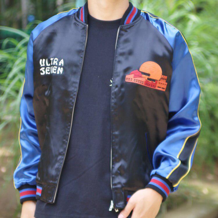 ULTRAMAN Alien Metron Reversible Souvenir Jacket – SUKAJACK